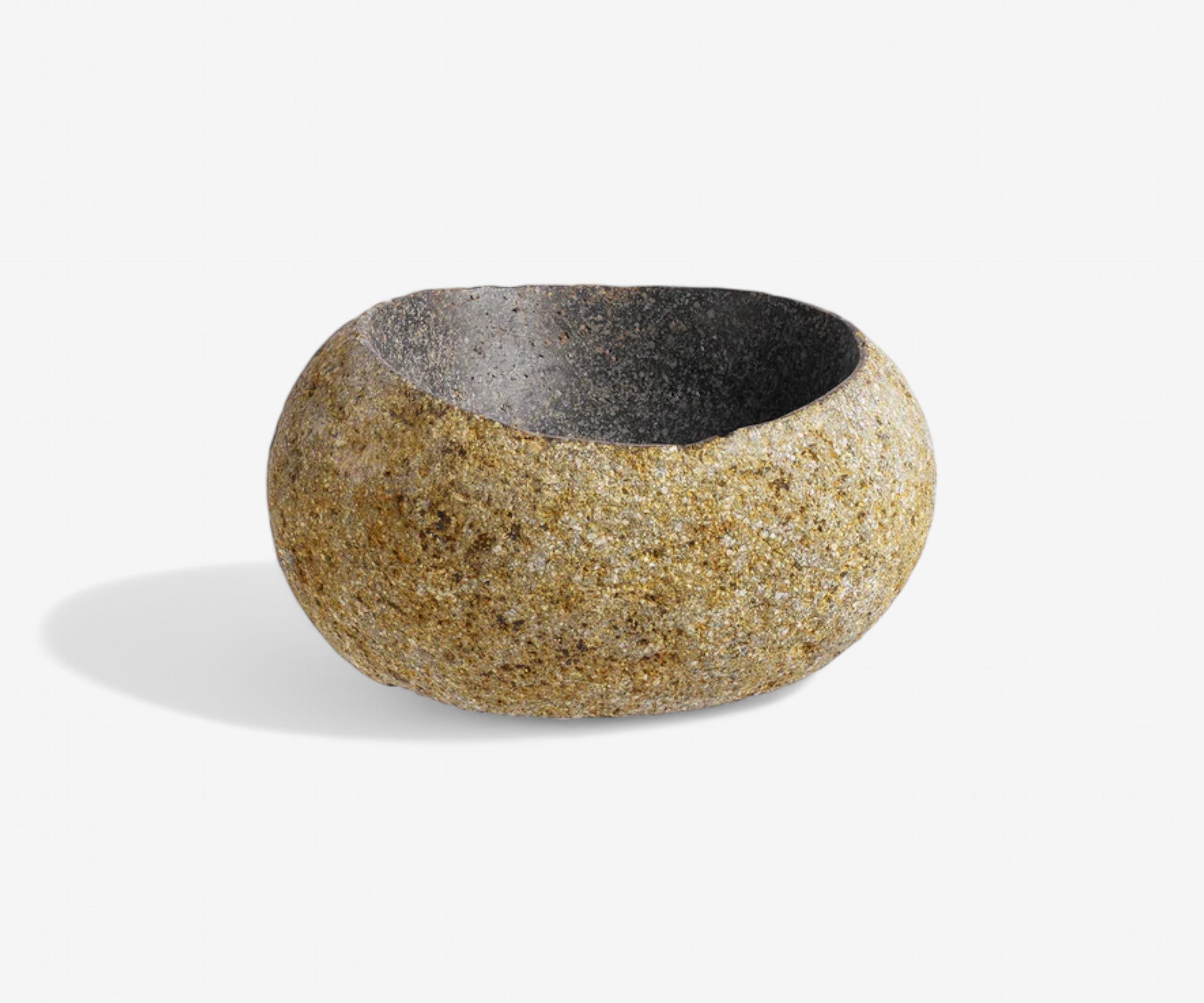Carved River Stone Bowl | The Essential Store