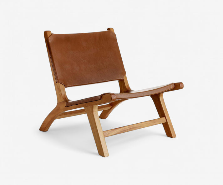 Leather Campaign Chair | The Essential Store